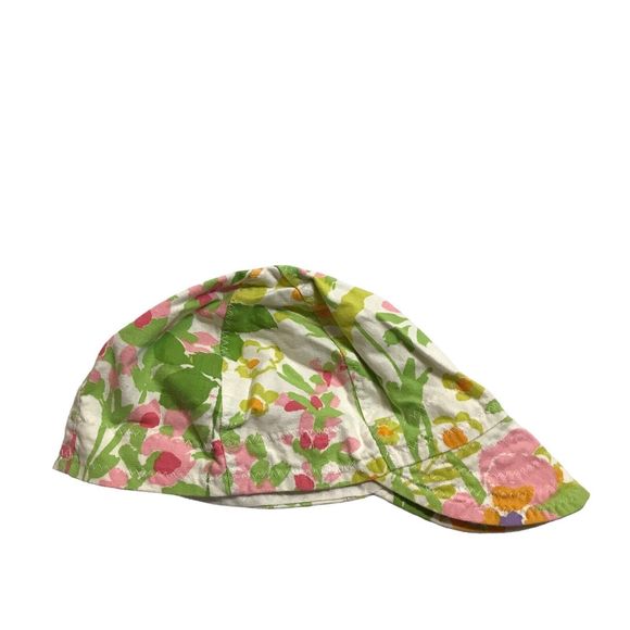 Unbranded | Accessories | Vintage Welding Cap Pink And Purple Floral ...